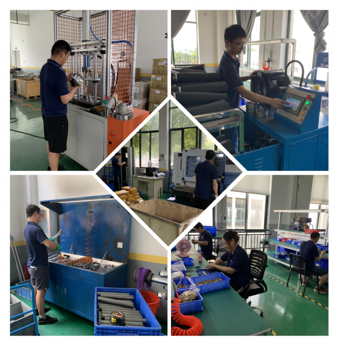 China Hubei Tuopu Auto Parts Co., Ltd factory production line